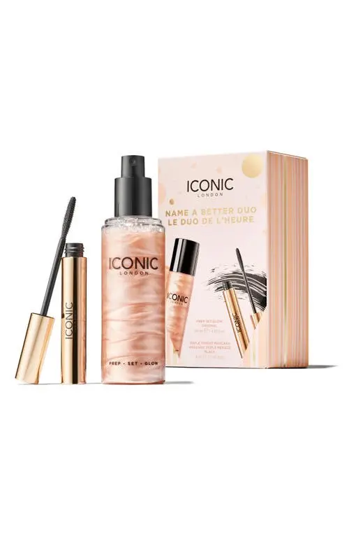 ICONIC LONDON Name A Better Duo Prep-set-glow & Mascara Set $51 Value - None