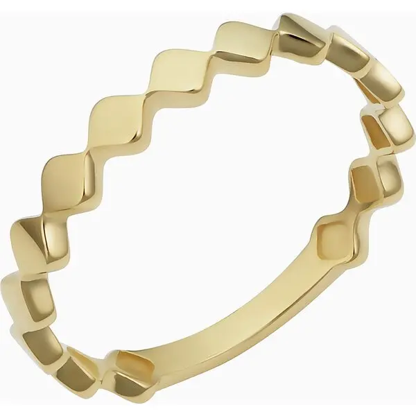 ORADINA 14k Art Deco Band Ring