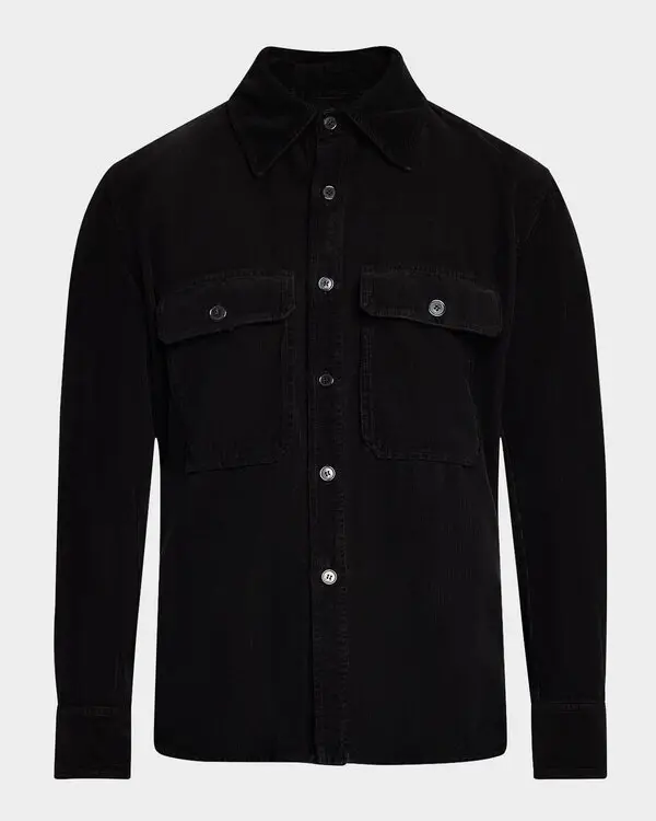 Saint Laurent Corduroy Overshirt
