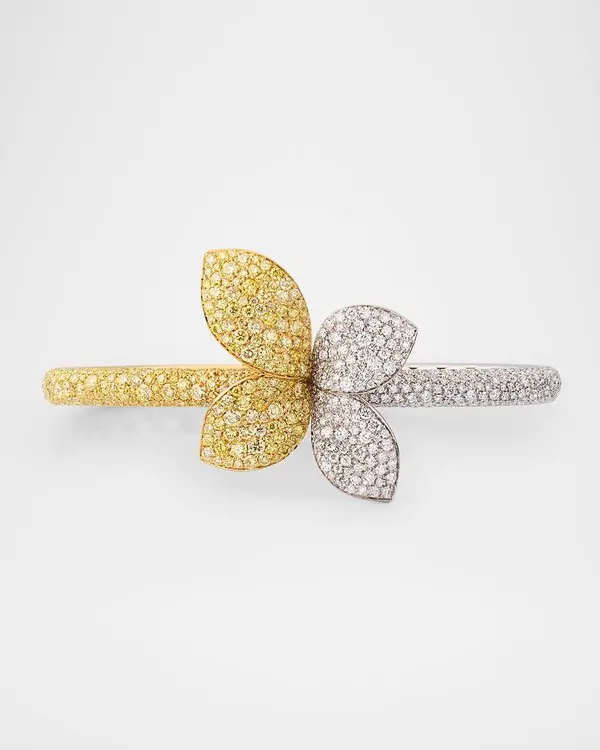 Pasquale Bruni Giardini Segreti Diamond Bracelet - Yellow And White Gold
