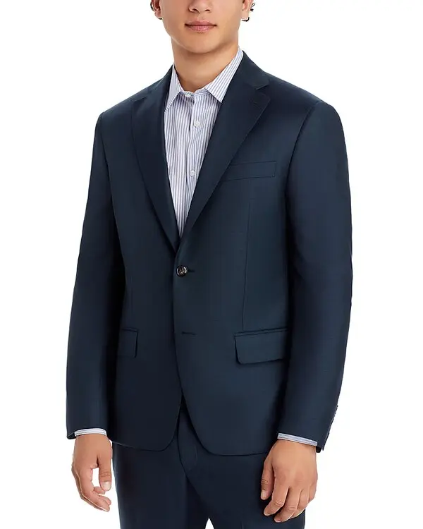 Robert Graham Sharkskin Modern Fit Suit Jacket - Hunter Green
