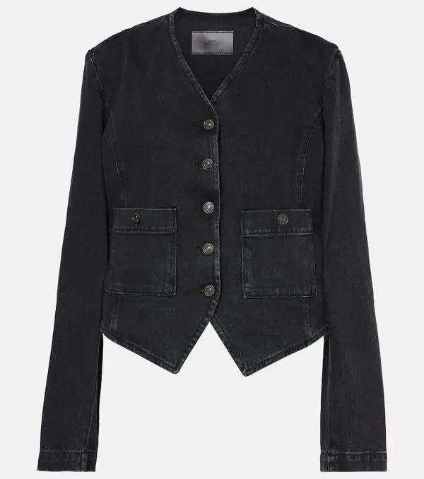 7 For All Mankind Denim Trucker Jacket