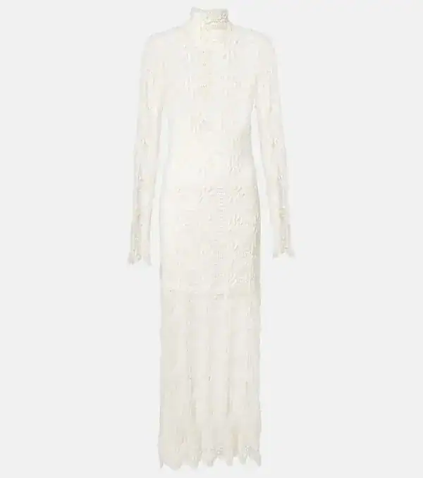 ulla johnson talia botanical lace maxi dress Ulla Johnson Talia Dress