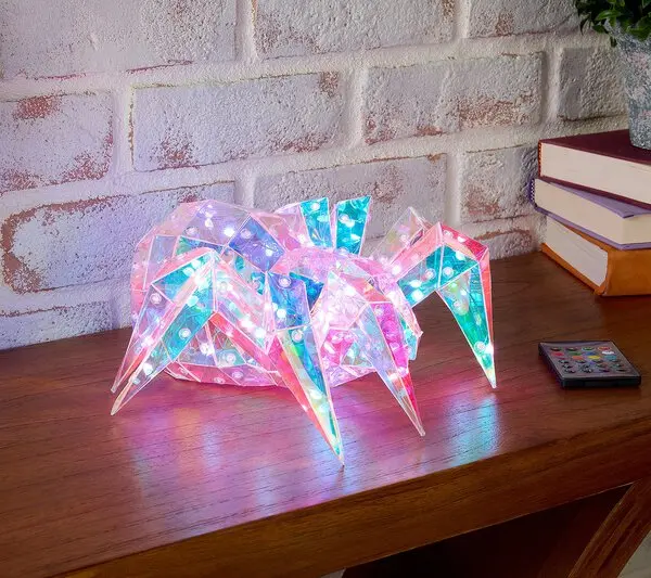HAY & HARVEST As Is 9 Holographic Smart Ledspider