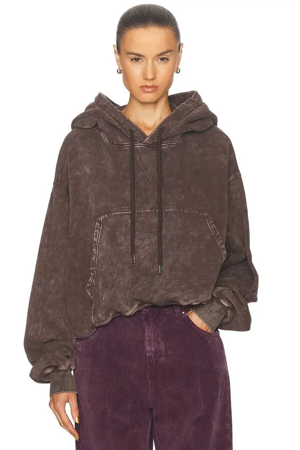 R13 Balloon Popover Hoodie