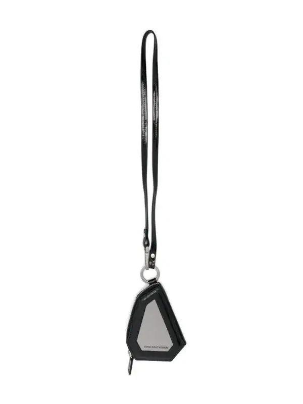 Kiko Kostadinov Bag Charm Keyring - Black | Editorialist