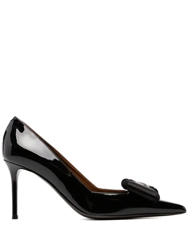 GIUSEPPE ZANOTTI 95mm Bow-embellished Pumps
