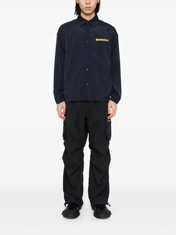 GROUND ZERO Logo-print Shirt