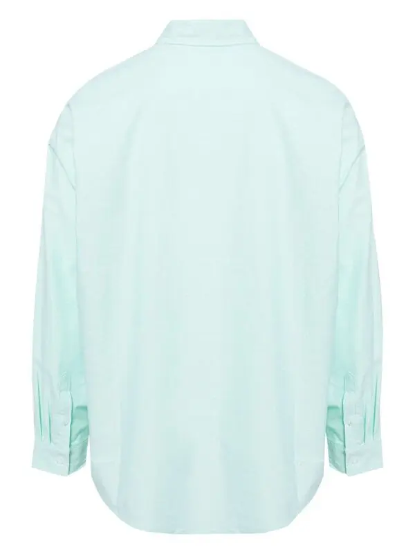 GROUND ZERO Logo-print Cotton Shirt