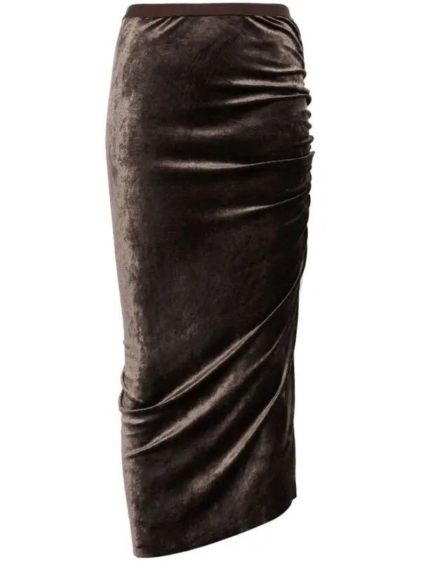 Rick Owens Svita Midi Skirt