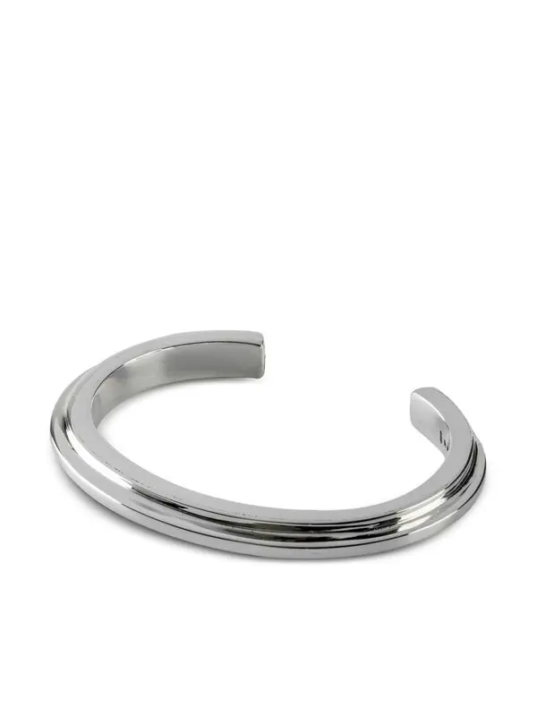 PARTS OF FOUR Ultra Reduction Ridge Bracelet - Silver