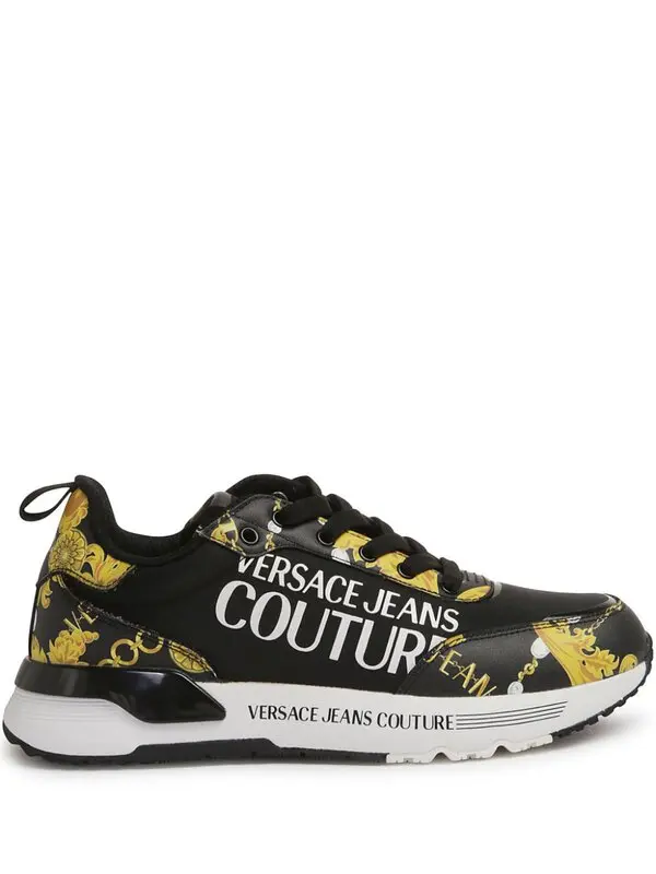 Versace Dynamic Sneakers - Black