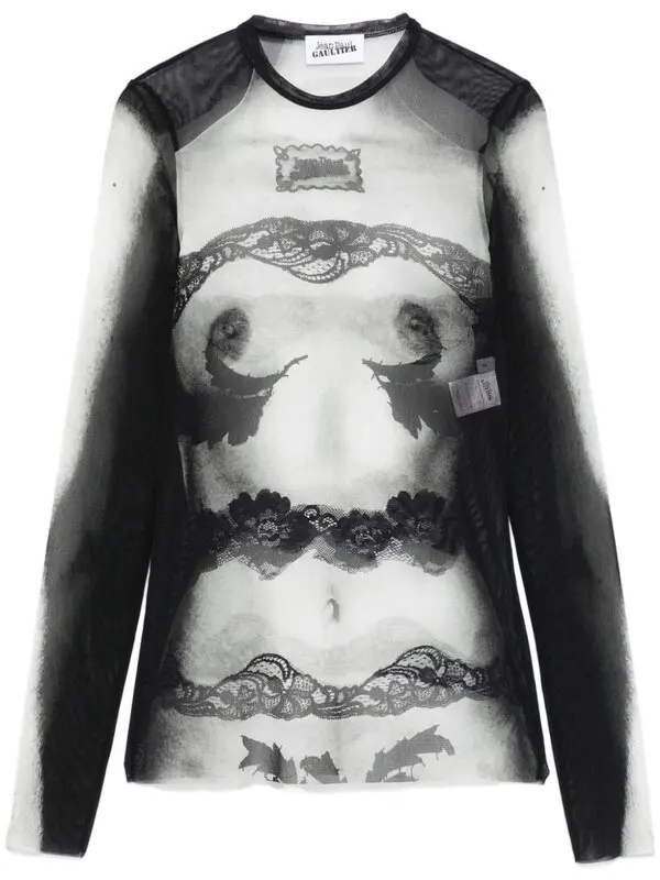 Jean Paul Gaultier Graphic Print T-shirt