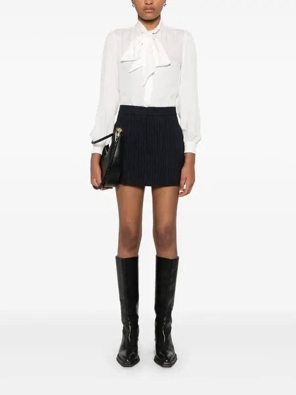 Isabel Marant Licoba Mini Skirt - Blue