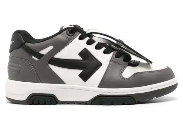 Off-White Out Of Office Ooo Low-top Sneakers - Dark Grey