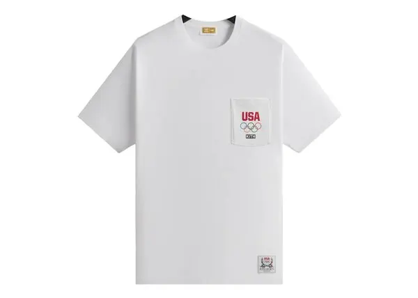 Kith Team Usa Olympics 2024 T-shirt - White