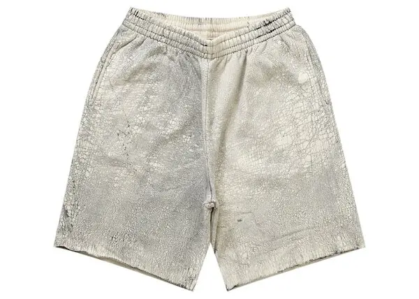 Supreme Crackle Sweatshort - Natural