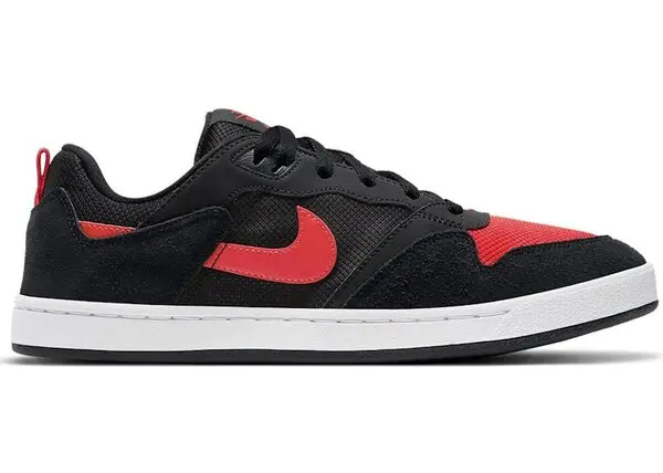 Nike Alleyoop Sneakers - Black/white/university Red