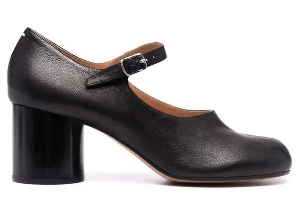 MAISON MARGIELA Tabi Mary Jane Pump - Black