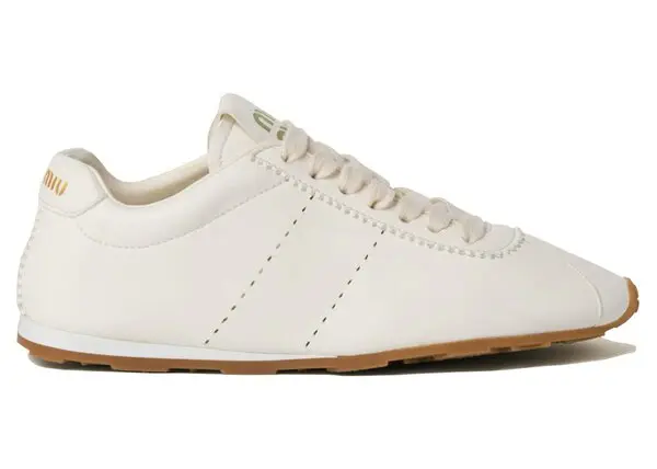 Miu Miu Nappa Leather Sneakers