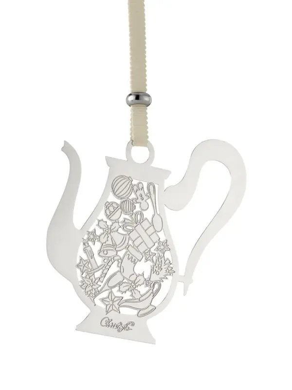 Christofle Mood Teapot 2024 Christmas Ornament - Silver