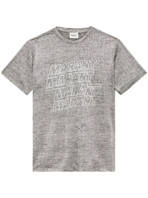 MARANT ETOILE Zoeline T-shirt - Grey