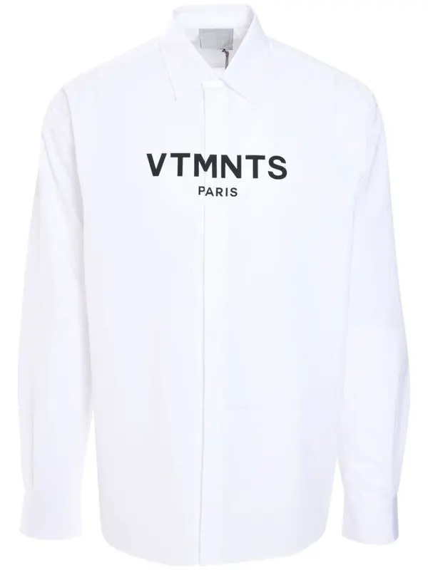 VTMNTS Logo-print Shirt