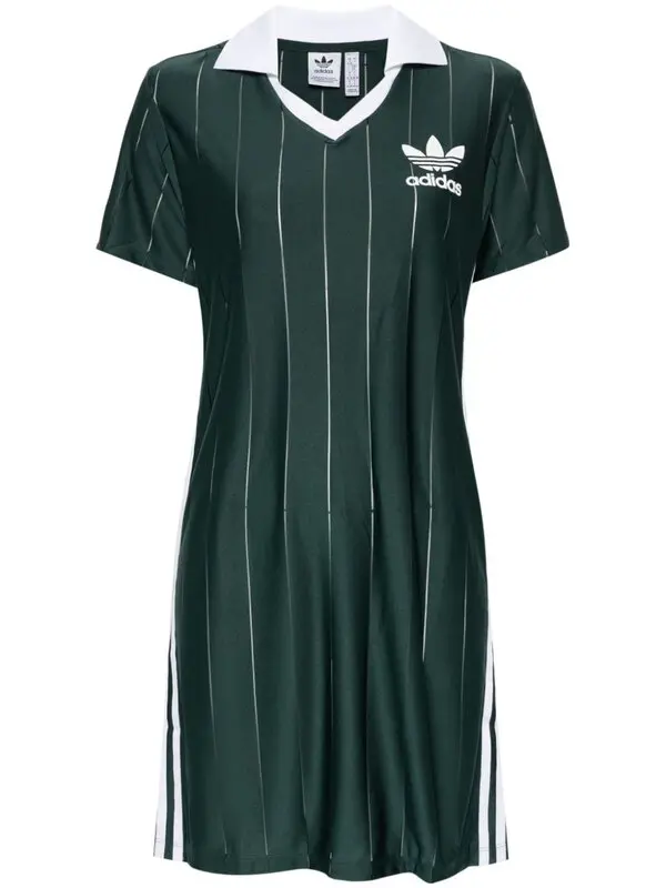Adidas Polo-Shirt Mini Dress In Green - 61% Off | Editorialist