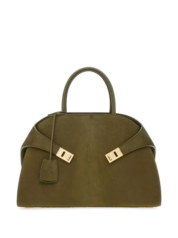 FERRAGAMO Medium Hug Tote - Green