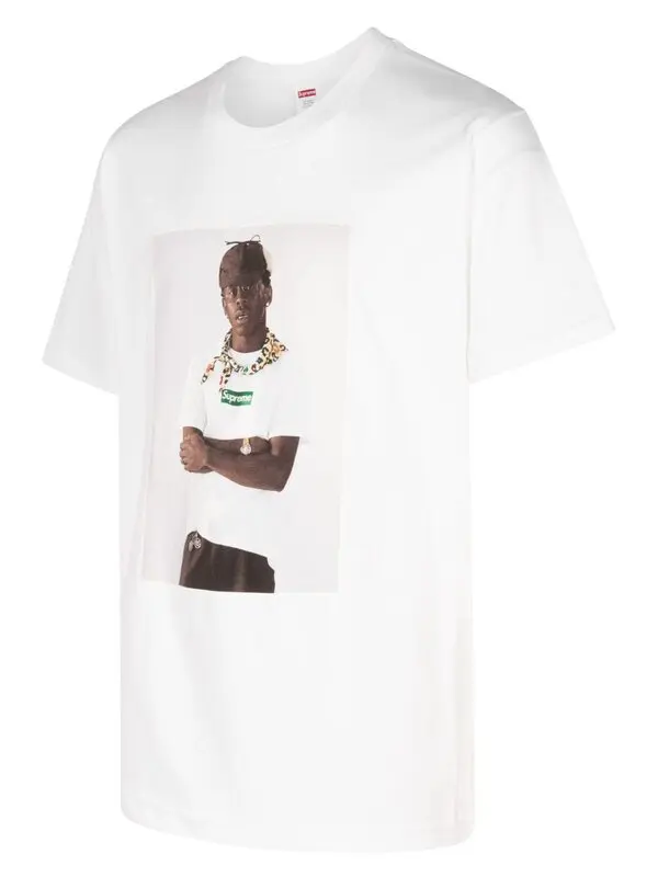 Supreme X Tyler The Creator Printed T-shirt - White