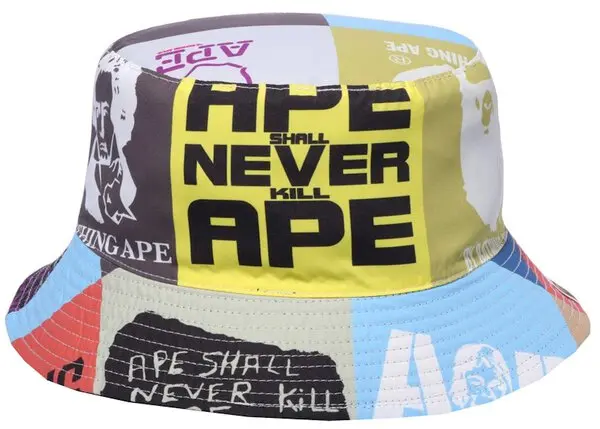 BAPE Classic Logo Reversible Bucket Hat