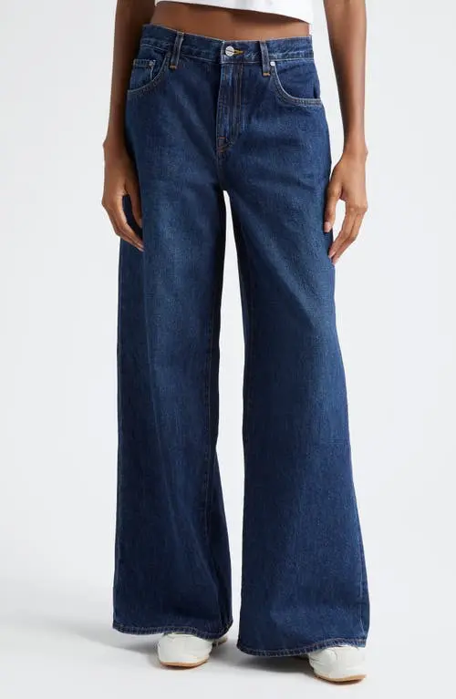 TWP Tiny Dancer Wide Leg Jeans - Dark Wash