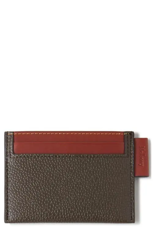 Mulberry Scotch Grain Leather Card Case
