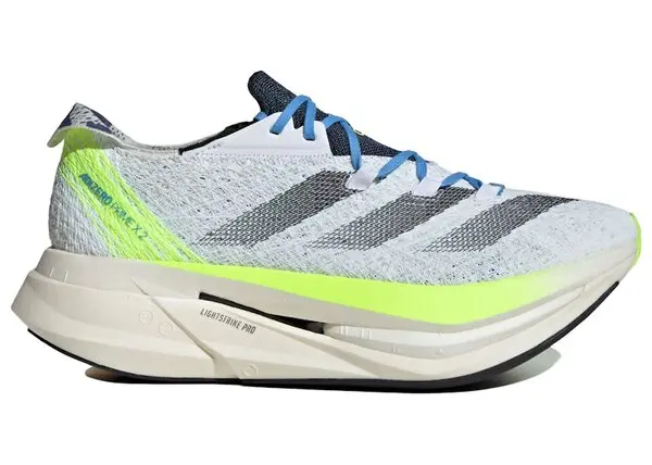 Adidas Adizero Prime X 2.0 Strung Sneakers - Cloud White/core Black/wonder Silver
