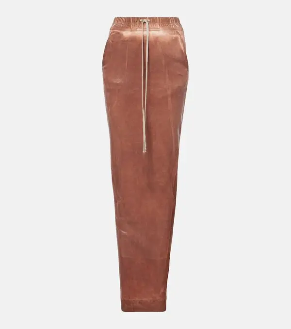 Rick Owens Denim Maxi Skirt