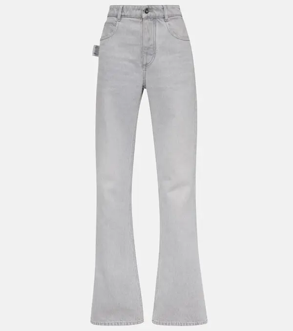 Bottega Veneta High-rise Flared Jeans - Grey