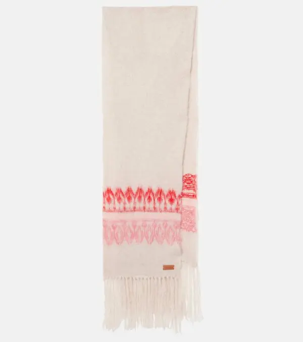 Isabel Marant Dayna Wool And Mohair-blend Scarf