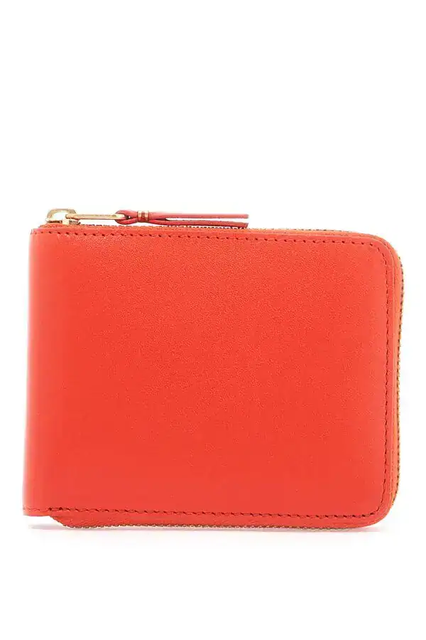 Comme Des GarçOns Classic Zip Around Wallet Portfolio Orange