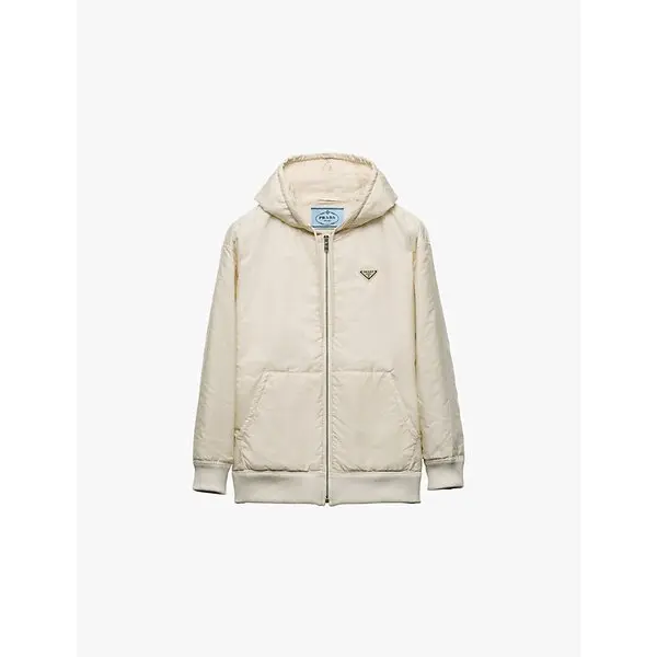 Prada Brand-plaque Nylon Jacket