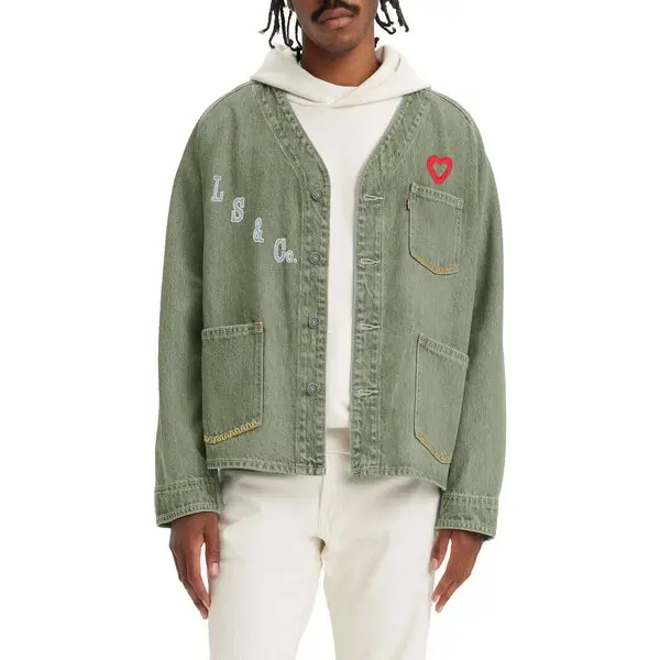LEVI'S Union Engineer Graphic Denim Jacket