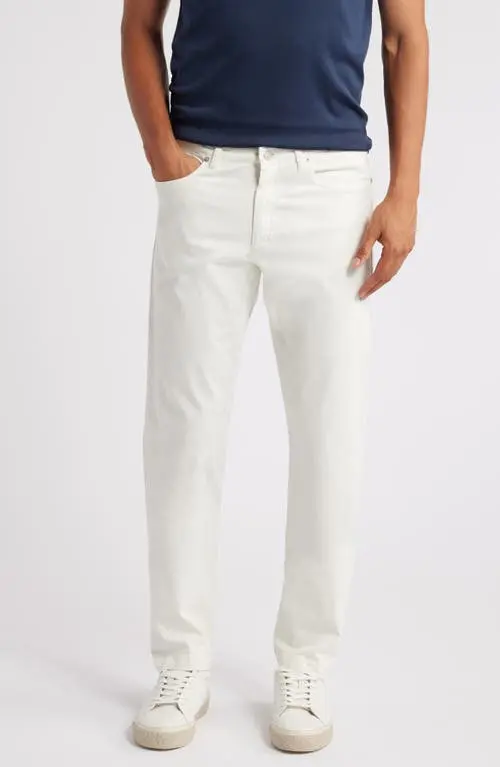 JACK VICTOR Jackie 5-pocket Stretch Cotton Pants - White