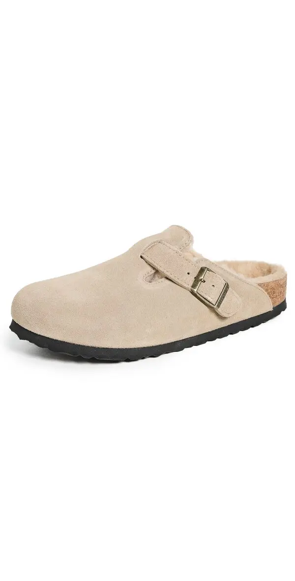 BIRKENSTOCK Boston Shearling Clogs