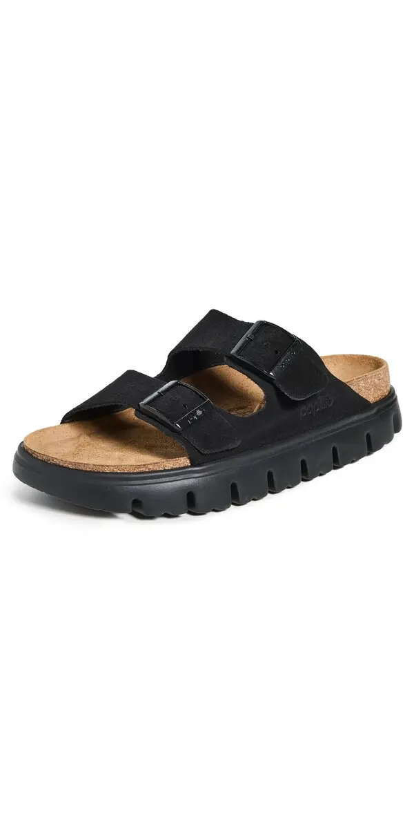 BIRKENSTOCK Arizona Chunky Buckle Sandals - Black
