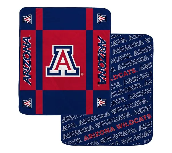 PEGASUS SPORTS Ncaa Reverse Block Wordmark 2-si Ed Blanket