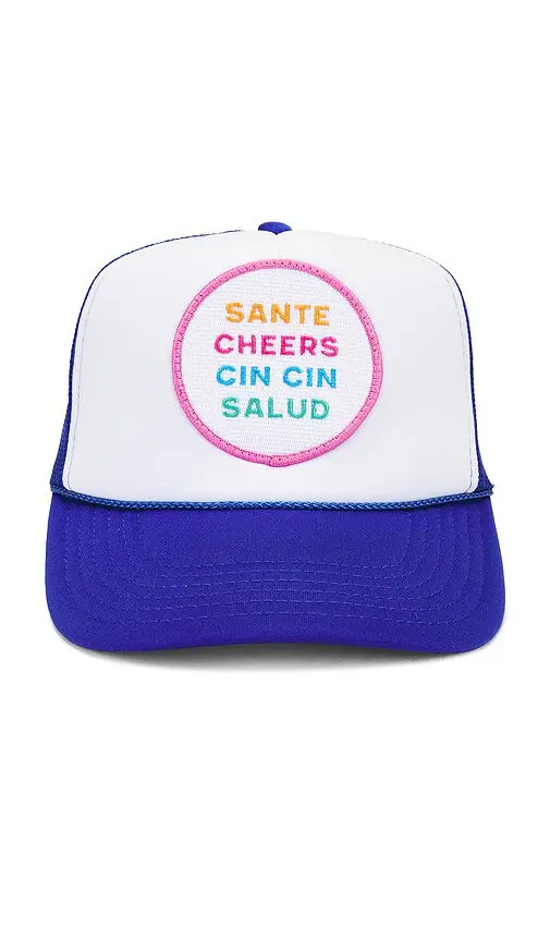 FRIDAY FEELIN Salud Hat - Blue Split
