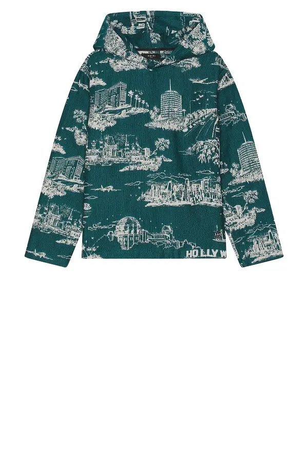 Amiri La Landmark Tapestry Hoodie
