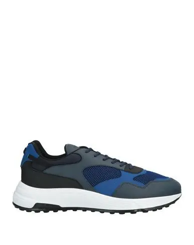 Hogan Sneakers In Leather - Blue