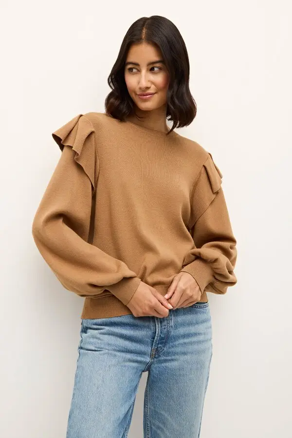 MARIE OLIVER Remi Popover - Camel