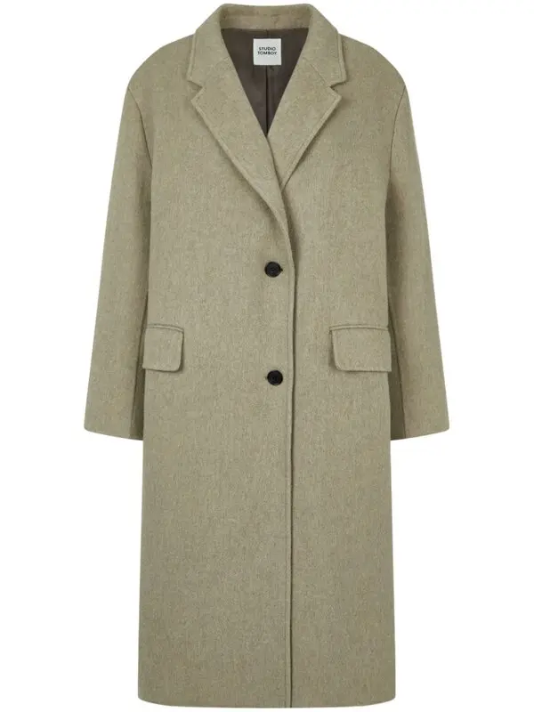 STUDIO TOMBOY Tailored Coat - Neutrals