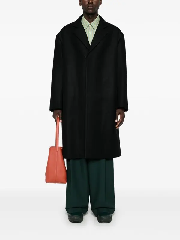 Marni Embroidered Logo Coat
